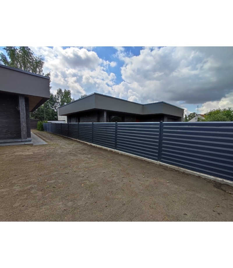 Skardinė tvora Rombas